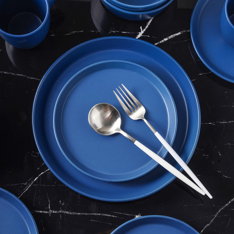 Stone Lain Stoneware Dinnerware Set - Service for 8 & Reviews | Wayfair